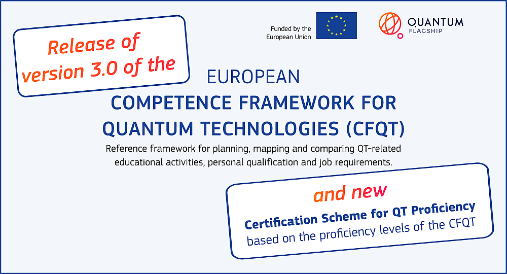 Release of Competence Framework for QT version 3.0 and additional ...
